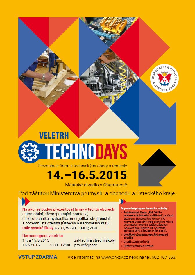 plakát TD – Veletrh TECHNODAYS